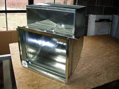 Built in Filter Rack HVAC Product Supply Cold Air Return Drop Boot Kit ...