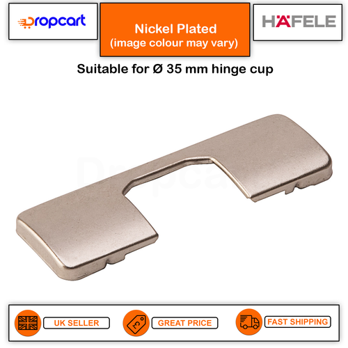 10 x Hafele steel Cover Cap for Hinge Cup Quick Fixing on soft close ...