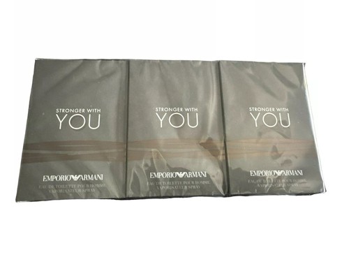 STRONGER WITH YOU Emporio Armani Men's Eau de Toilette Spray Samples 12 ...
