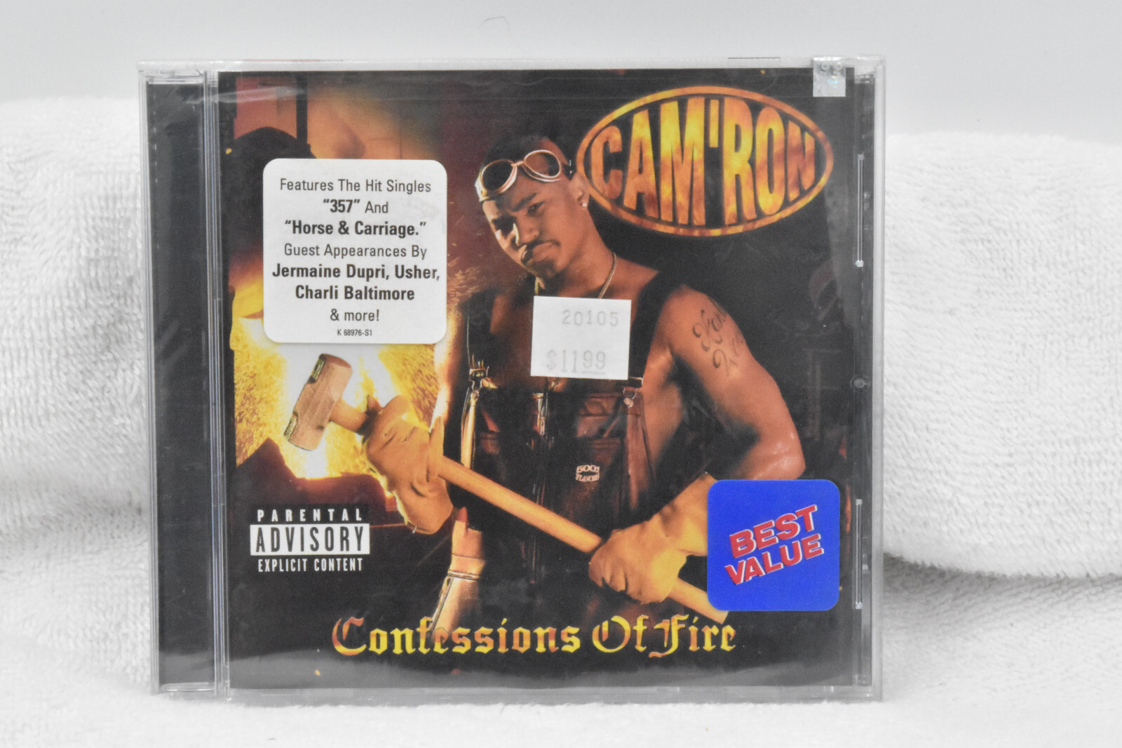 Cam'Ron "Confessions Of Fire" CD SEALED/Brand NEW, (1998), feat: Mase ...
