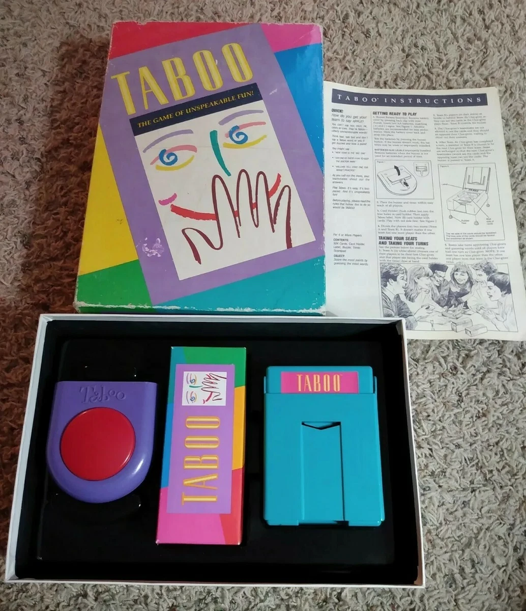 Taboo Board Game