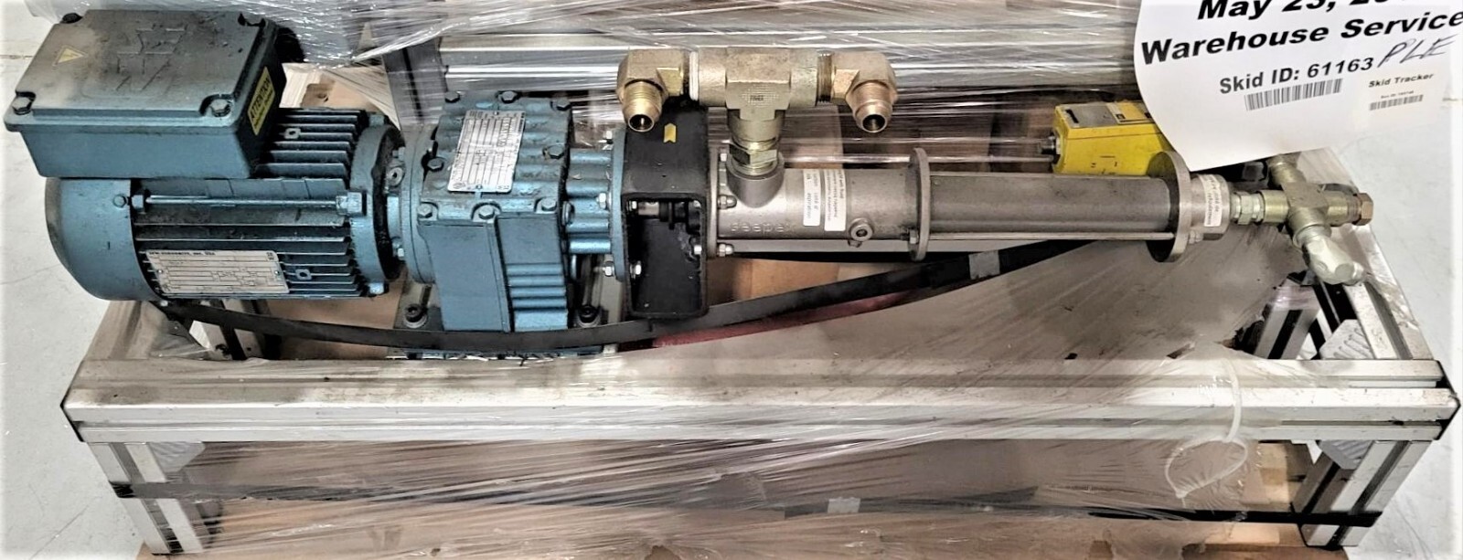 High viscosity fluid geared auger pump dispense pump SEW Eurodrive | eBay