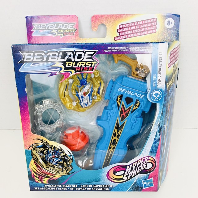 Hasbro Beyblade Burst Rise Hypersphere Cosmic Apocalypse A5 Blade Set ...