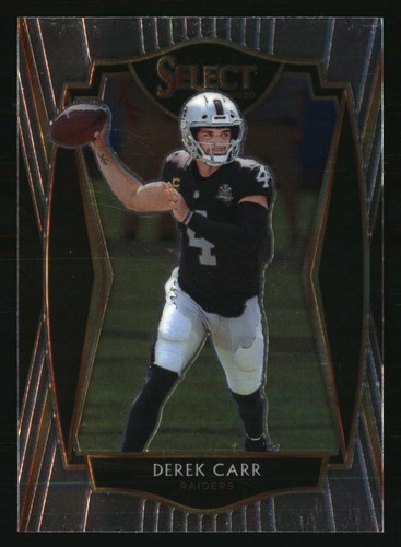 Derek Carr 2020 Panini Select #132 FOOTBALL Card | eBay