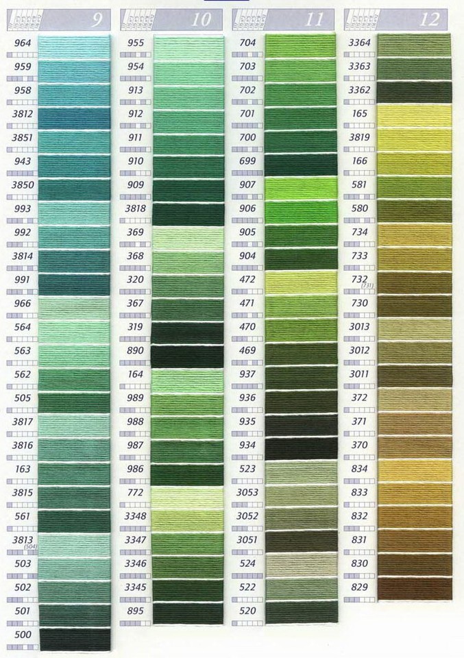 100% GENUINE DMC floss mouline. all colors, Cotton Embroidery threads 1 ...