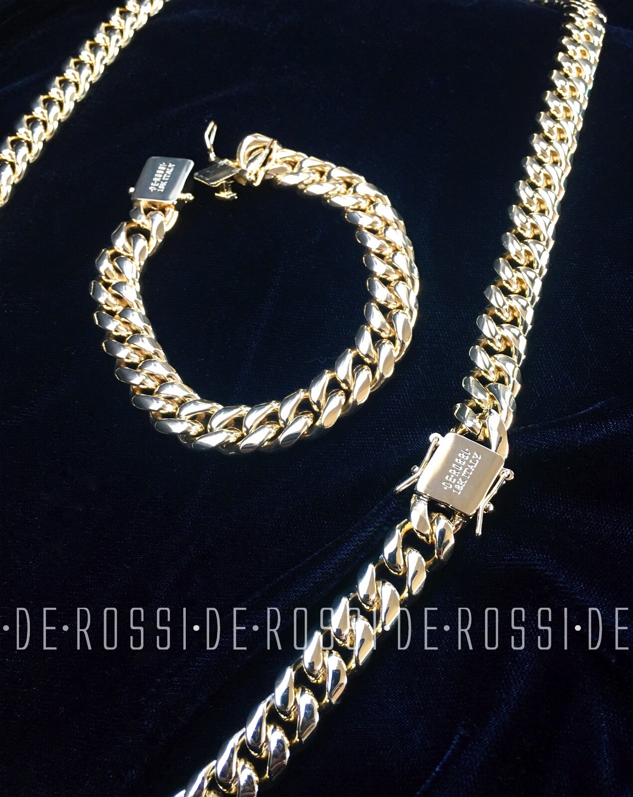 AUTHENTIC Cuban Link Chain SOLID HEAVY 18K GOLD f Made Italy *LIFETIME ...