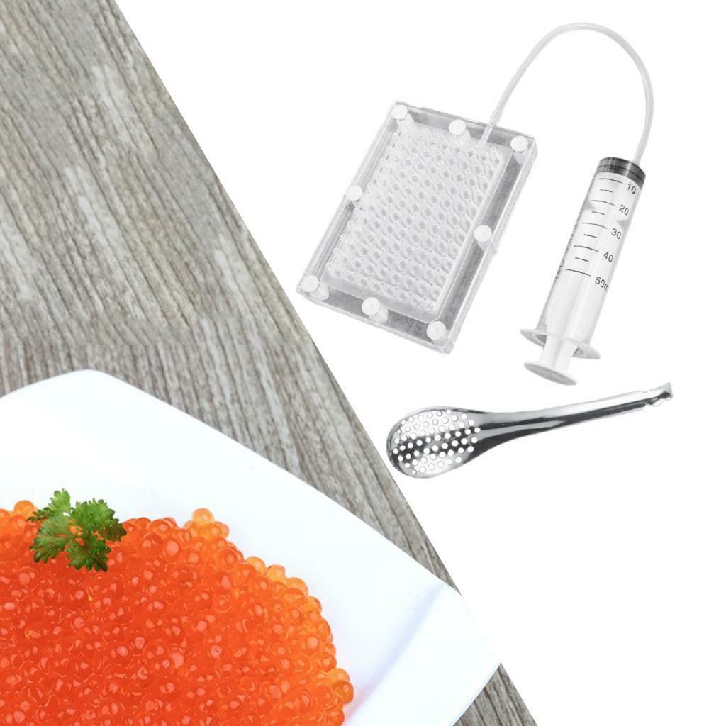 96-Hole Molecular Gastronomy Caviar Maker Cuisine Kit Kitchen Tools ...