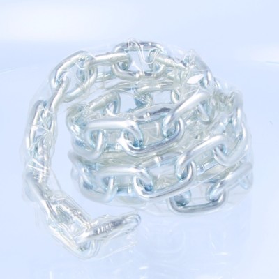 HEAVY DUTY 1200mm PLASTIC COVERED CHAIN 6mm Bike Cycle Padlock Security ...