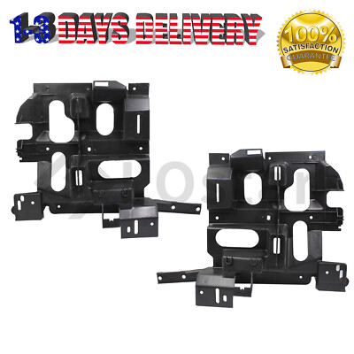 Left & Right Headlamp Headlight Bracket For 02-07 Chevy Silverado ...