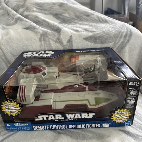 Star Wars The Clone Wars Remote Control Republic Fighter Tank Vehicle ...