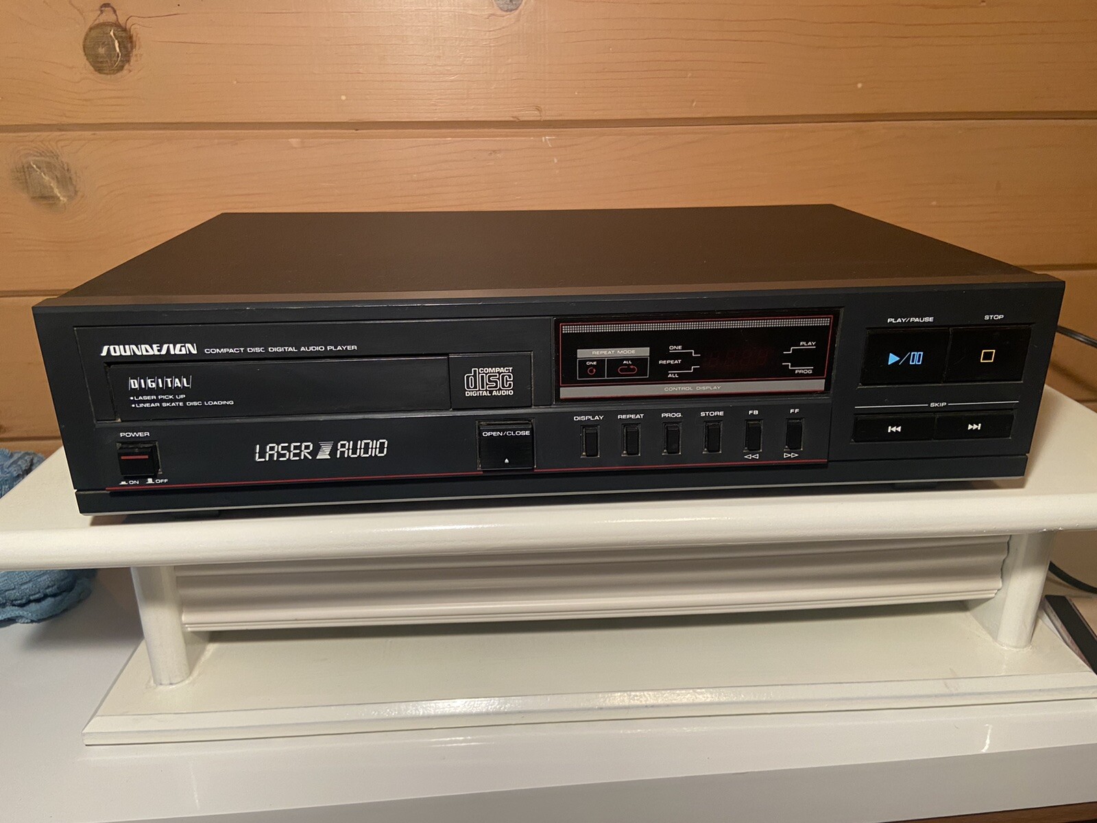 Vintage Soundesign 5050 Laser Audio Compact Disc Digital Audio CD ...