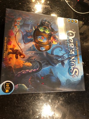 New! Oceanos Board Game Iello games New Rip Seal On Front | eBay