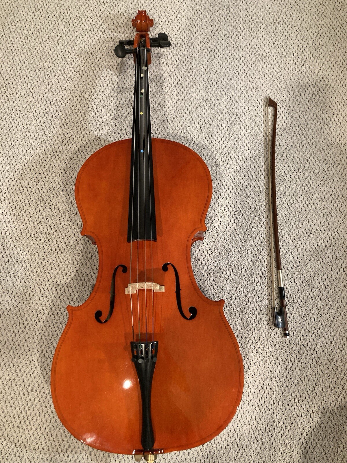 Cecilio Cello 1/4, with bow and fabric case | eBay