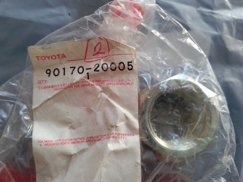(6 PIECES) 90170-20005 Toyota Genuine Original NUT | eBay Australia