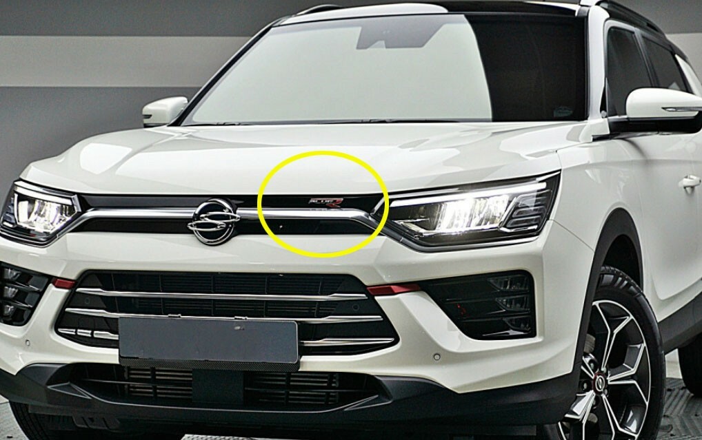 front hood PLUS R emblem badge for 2020 2021 2022 2023 SsangYong ...