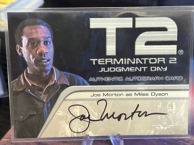2003 Terminator 2: Judgement Day FilmCardz Joe Morton Miles Dyson as ...