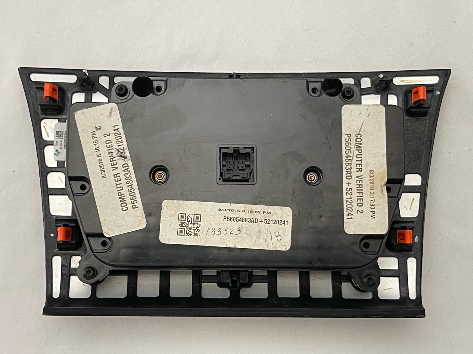 2015-2016 Chrysler 300 AC and Heater Control Center Stack OEM Mopar ...