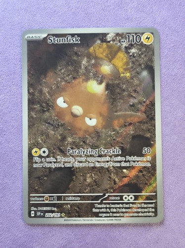 Stunfisk 202/191 Surging Sparks Illustration Rare Pokemon Card | eBay UK
