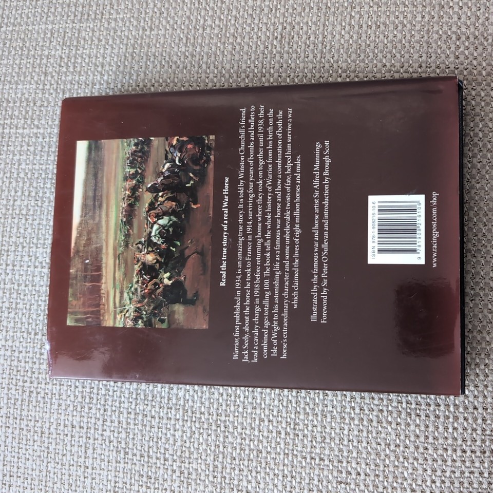 Warrior: The Amazing Story of a Real War Horse By General Jack Seely ...
