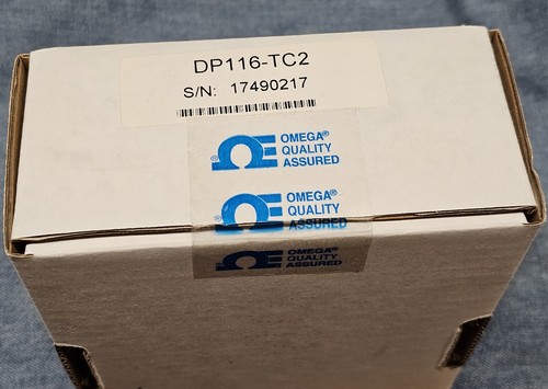 Omega DP116-TC2 Thermocouple Temperature Meter Monitor Display Module ...