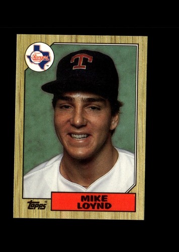 Mike Loynd : 1987 Topps TIFFANY MLB Baseball Card #126 : Texas Rangers ...