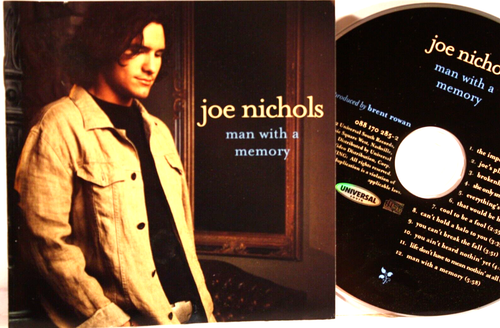 JOE NICHOLS "MAN WITH A MEMORY" (CD) Contem Country G Cond Ships Free ...