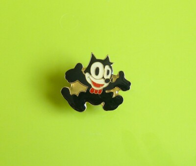 Felix the Cat stud pin badge charity | eBay