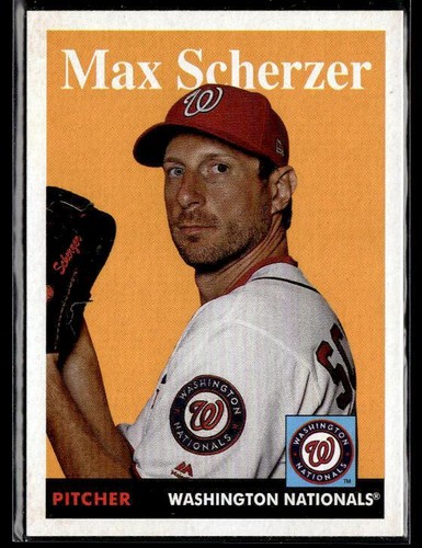 2019 Topps Archives #3 Max Scherzer | eBay