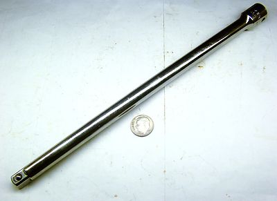 CRAFTSMAN 44262 USED 3/8" DRIVE SOCKET EXTENSION 10" L CHROME W/ GRIND ...