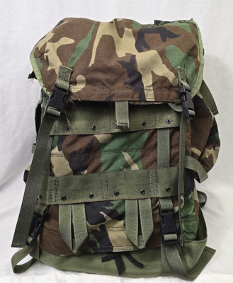 USGI M81 Molle Rucksack Backpack w/ Alice Frame Woodland Modified | eBay
