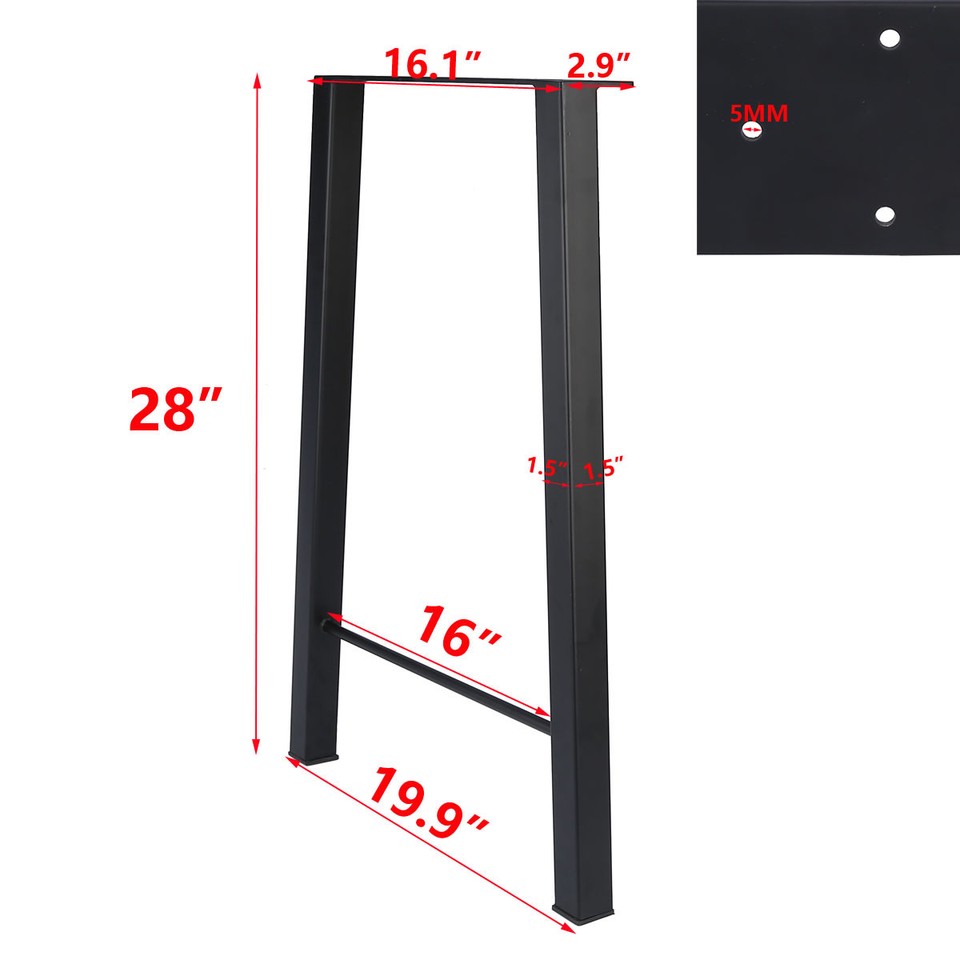 16" 20" 22" 28" 30" 34" 40" inch Metal Table Legs DIY Coffee Table ...