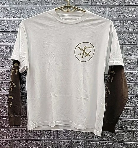 New Cactus Jack Travis Scott Signature Jack Tee 11 White/Brown Size ...