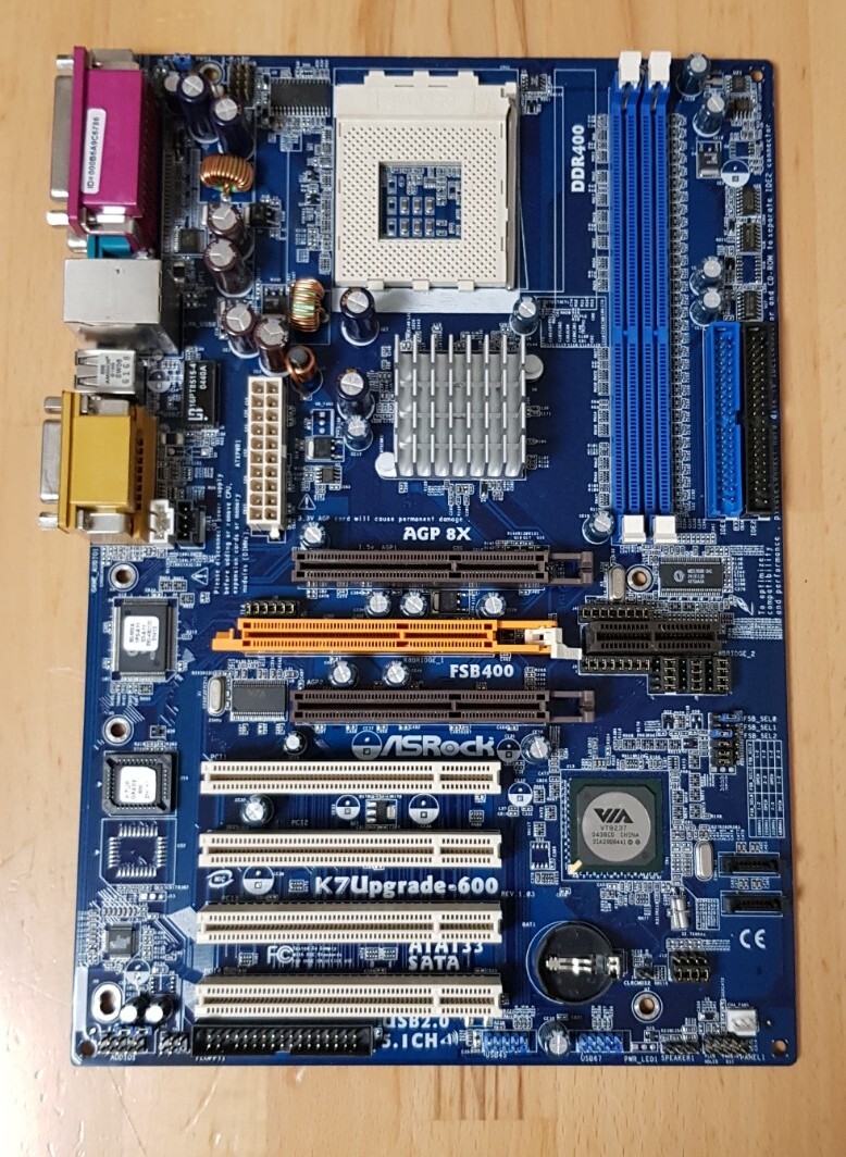 ASRock K7Upgrade-600 Socket 462+ Motherboard | eBay