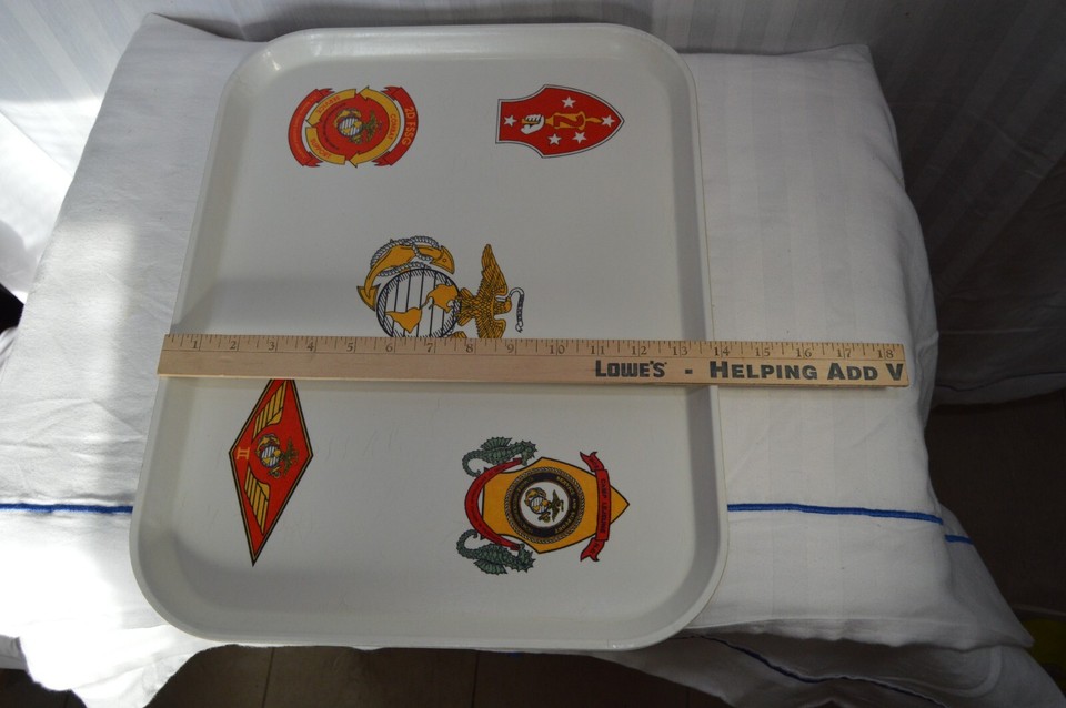 US Marine Corps CAMP LEJEUNE Military Mess Hall Food Tray | eBay