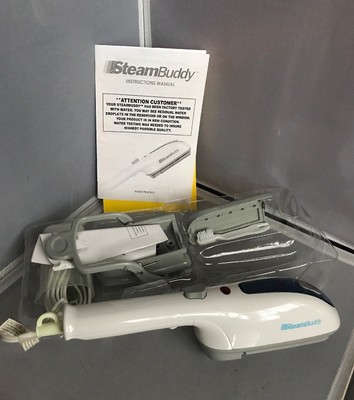STEAM BUDDY Handheld Electric Fabric Clothes Travel Steamer DF-A005 | eBay