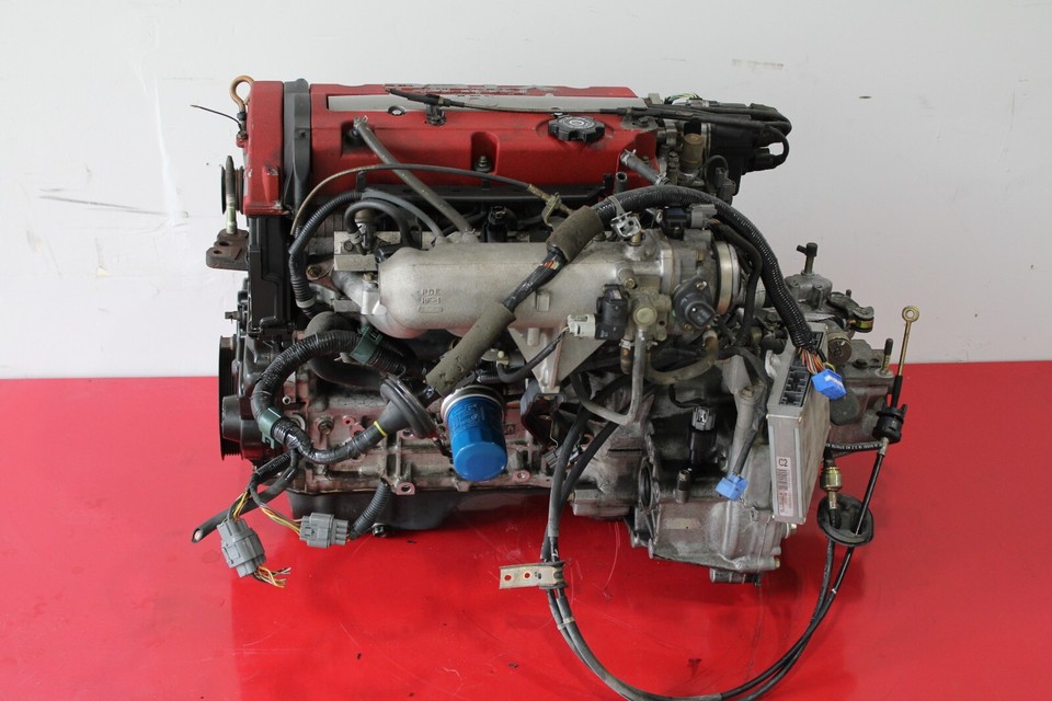 JDM 1997-2001 HONDA H22A EURO R 2.2L ENGINE 5 SPEED MANUAL T2W4 LSD JDM ...
