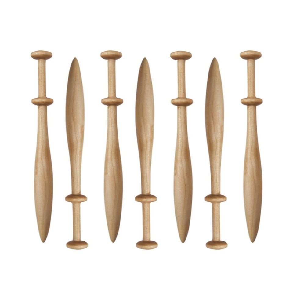 7x Lace Bobbins Set Knitting DIY Tools Beginners Craft Lace Making for ...