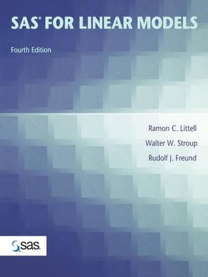 SAS for Linear Models by Ramon Littell (English) Paperback Book ...