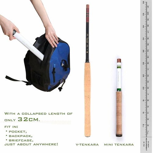 Maxcatch Tenkara Fly Fishing Rod Telescoping Rod: 9/9'6''/10/11/12/13 ...