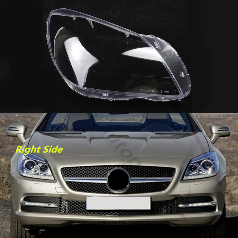 Right Front Headlight Lens Housing + Seal Glue For Mercedes R172 SLK ...