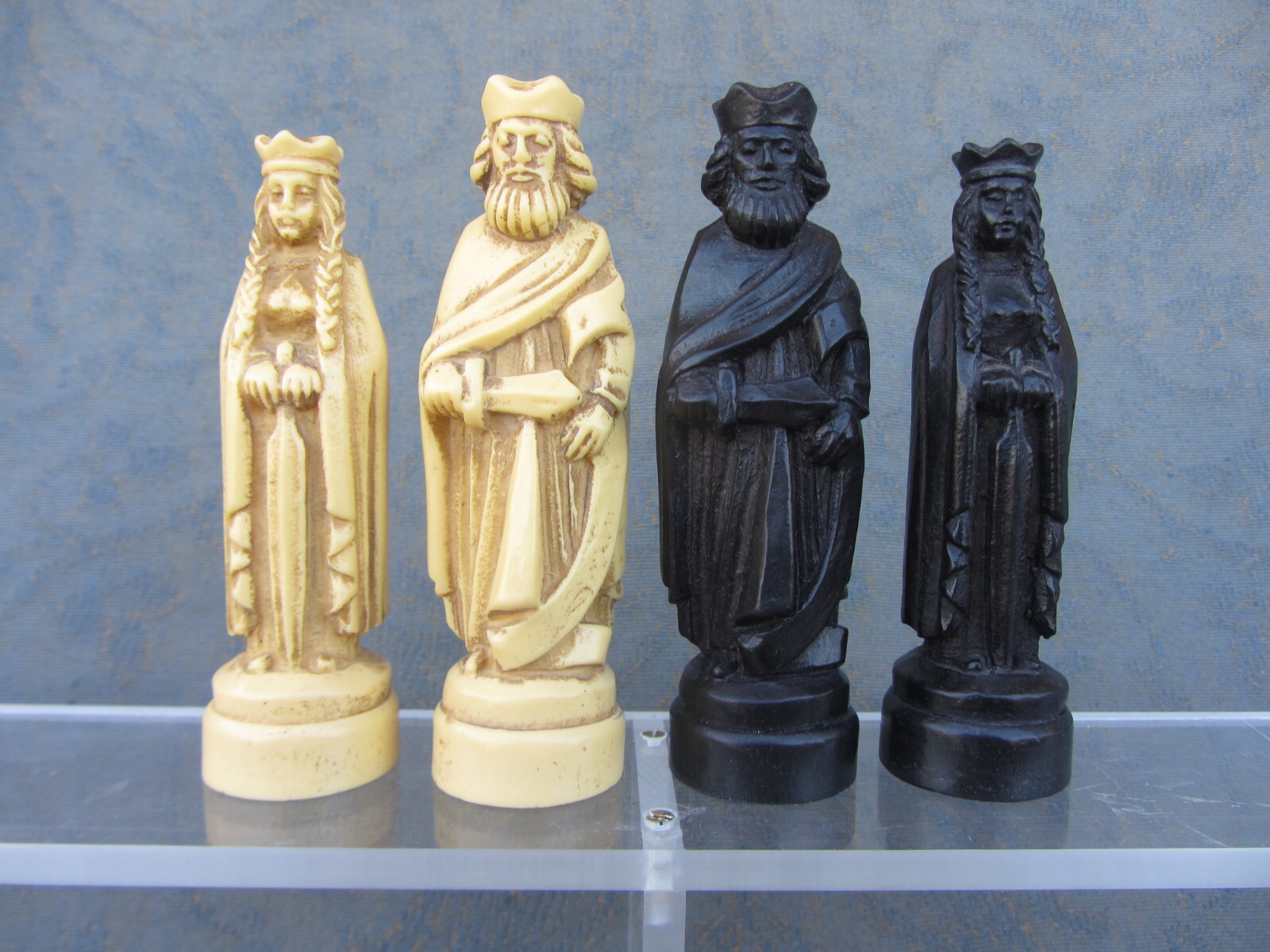 RARE KING RICHARD CHESS SET ANRI STYLE 1960/'70s RESIN KING 9,3 AJEDREZ ...