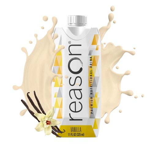 Reason Vanilla Premium Protein Shake High Calorie - 11oz Bottles Pack ...