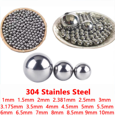 Stainless Steel Ball Bearings 1mm 2mm 3mm 3.5mm 4mm 4.5mm 5mm 6mm 7mm ...