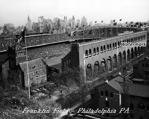 NCAA NFL WFL Franklin Field Philadelphia Pennsylvania Aerial View 8 X ...