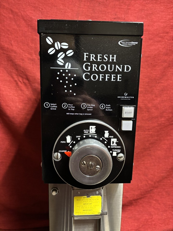 Grindmaster 890 Commercial 3 lb Coffee Bean Grinder SANITIZED! READY TO ...