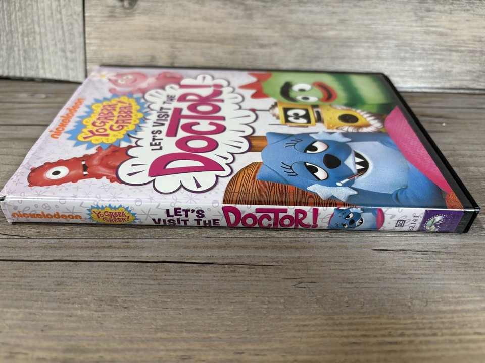 Yo Gabba Gabba Nickelodeon DVD BUNDLE Let's Visit the Doctor Meet My ...