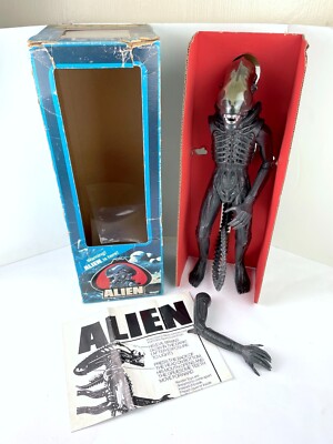 Vintage 1979 Kenner 18" Alien Action Figure Toy Xenomorph w/ Box Poster ...
