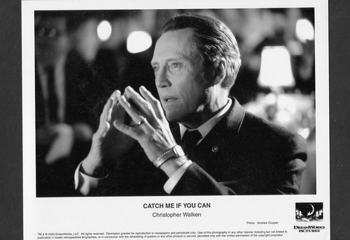 CHRISTOPHER WALKEN in CATCH ME IF YOU CAN - original 8x10 US press ...