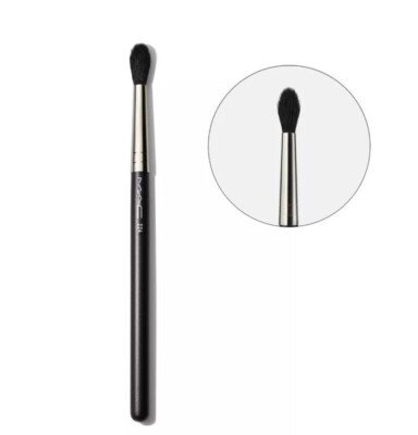 MAC 224 Tapered Blending Brush Ultra-soft Natural Hair Eye Shadow ...