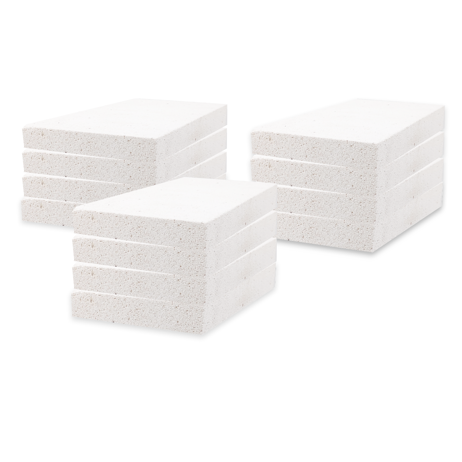Insulating Firebrick 9x4.5x1.25 IFB 2500F Set of 12 Fire Brick | eBay